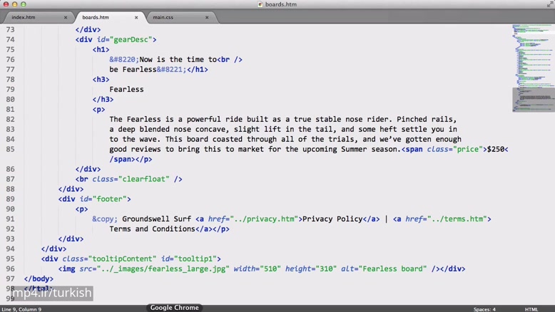 Mp4.ir | ۳۵- ساختن Tooltip در جی کوئری jquery